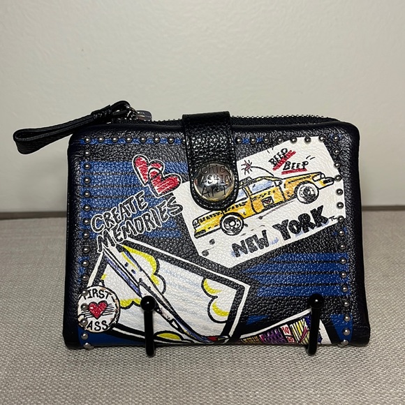 Brighton | Bags | Brighton Leather Studded Wallet | Poshmark